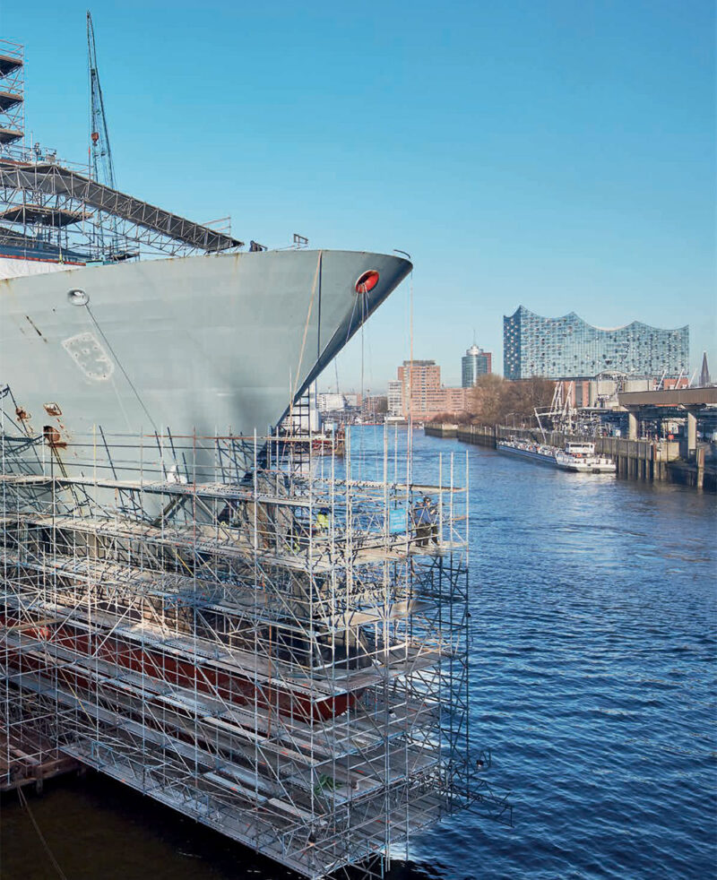 Shipbuilding Industrial Scaffolding - World Scaffold